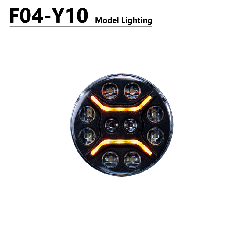 F04-Y10 1/14 Rc Tractor TAMIYA 770S Spotlight DC5V – VAJJEXRC