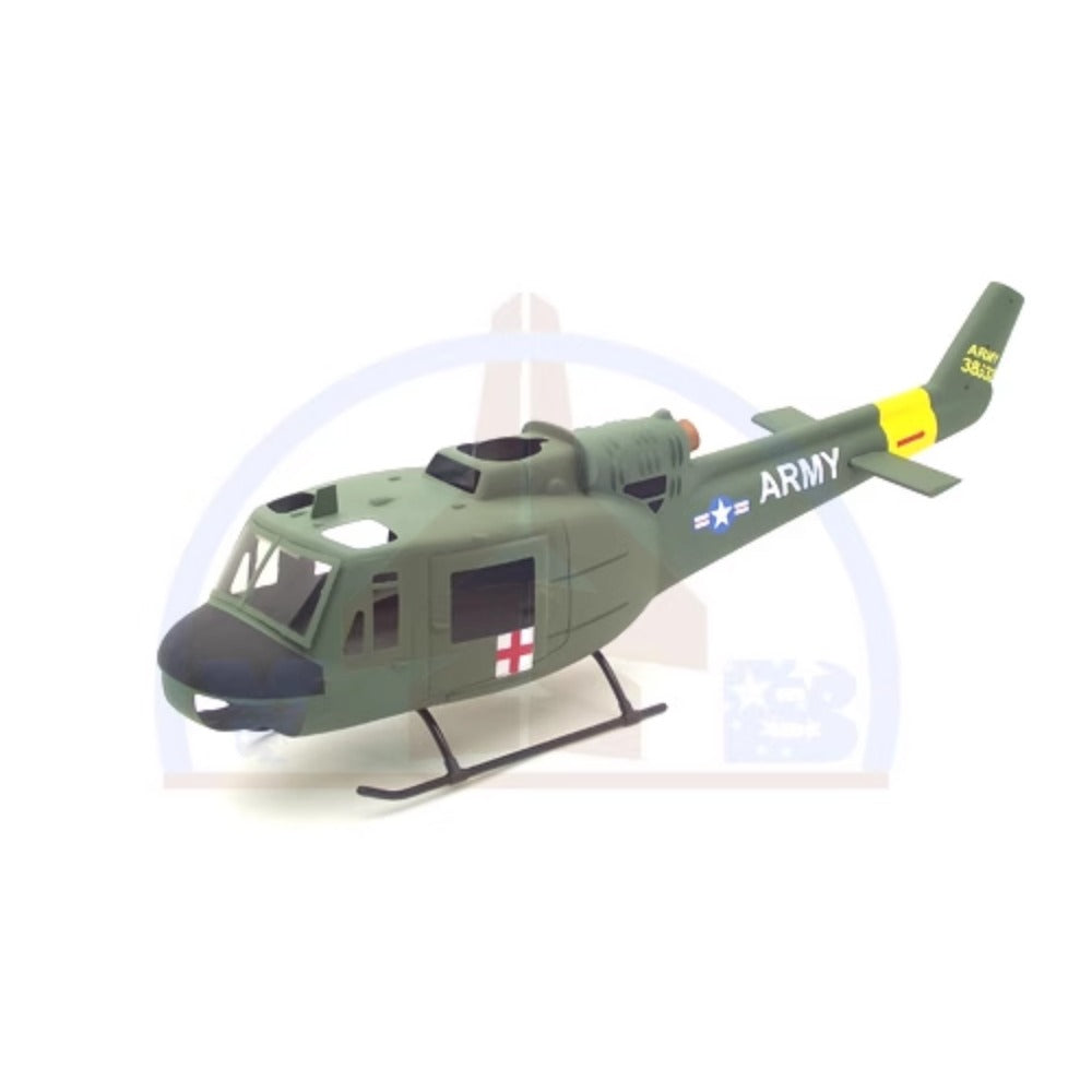500 Scale UH- FUSELAGE FOR 500ESP RC Helicopter Case – VAJJEXRC