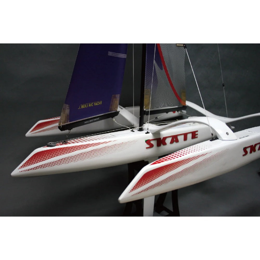 Beili Skate 1000 Trimaran Rc Sailboat Yacht Height 1700mm RTR – VAJJEXRC