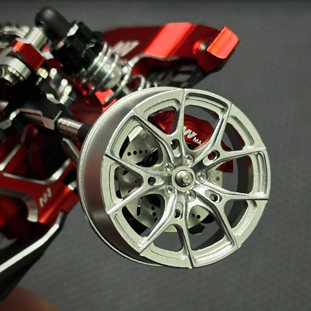 MAracing 1/24 rc drift car metal 22mm hub with adapter for AWD axle ...