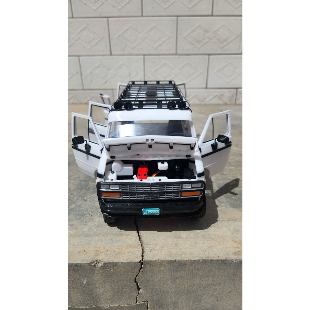 WPL D12 Remote Control Car Modified with 3D Printed Car Shell Version ...