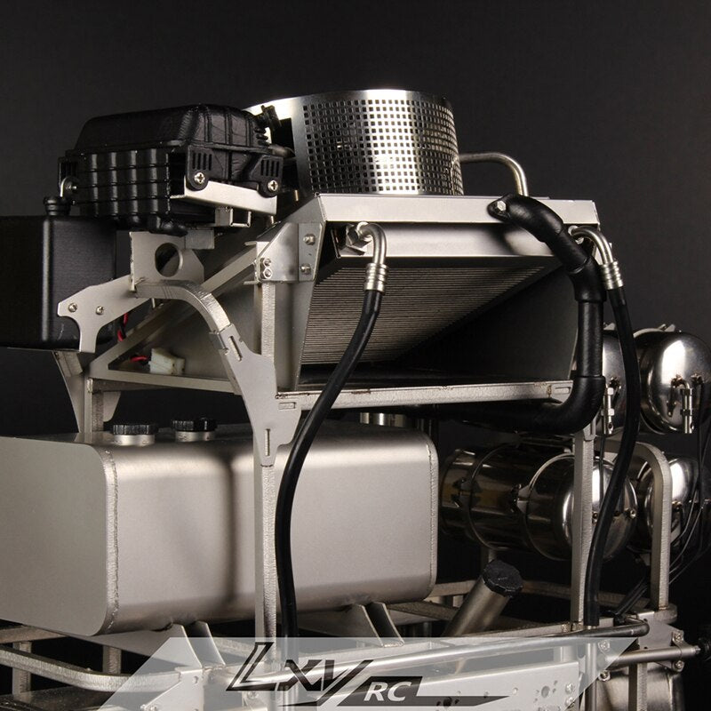 Metal Heavy Equipment Rack Bracket for 1/14 Tamiya RC Truck Trailer MAN ...