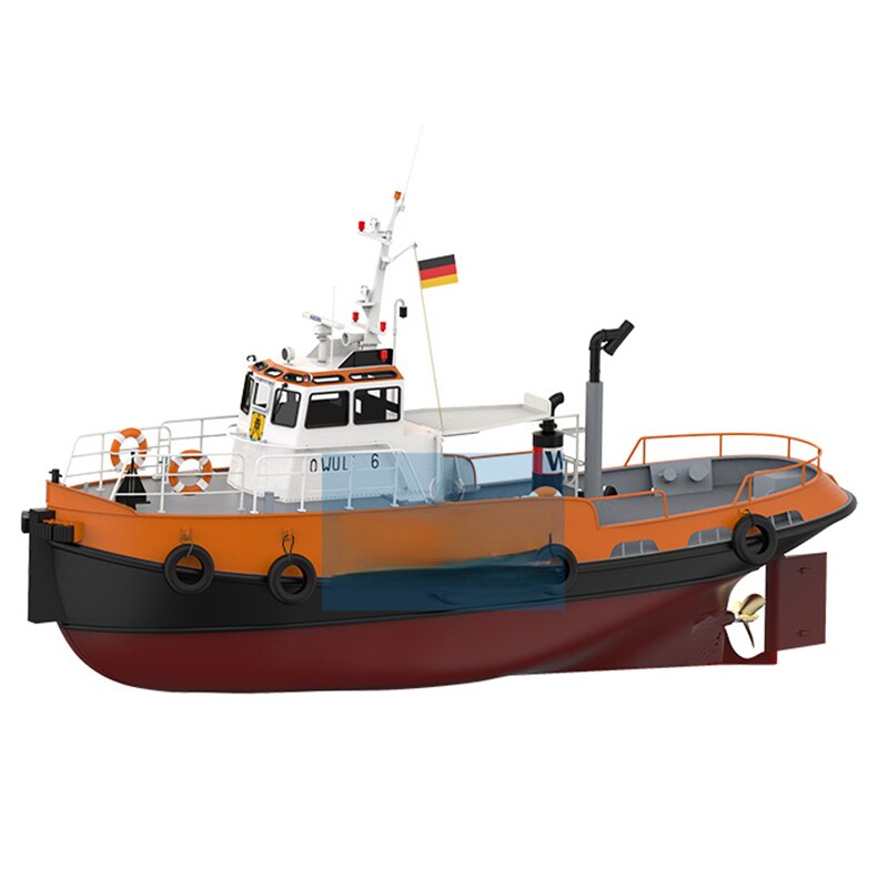 1/32 Port Boat WULF 6 Rc Tugboat Kit – VAJJEXRC