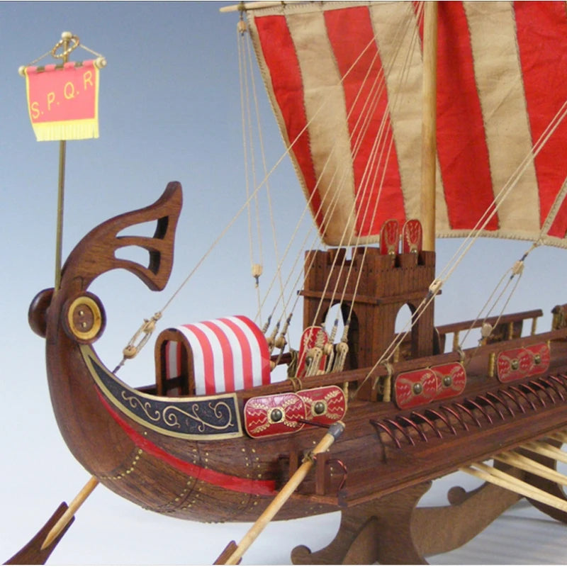 1/50 Classic Wooden Sailing Ship Model Building Kit – VAJJEXRC