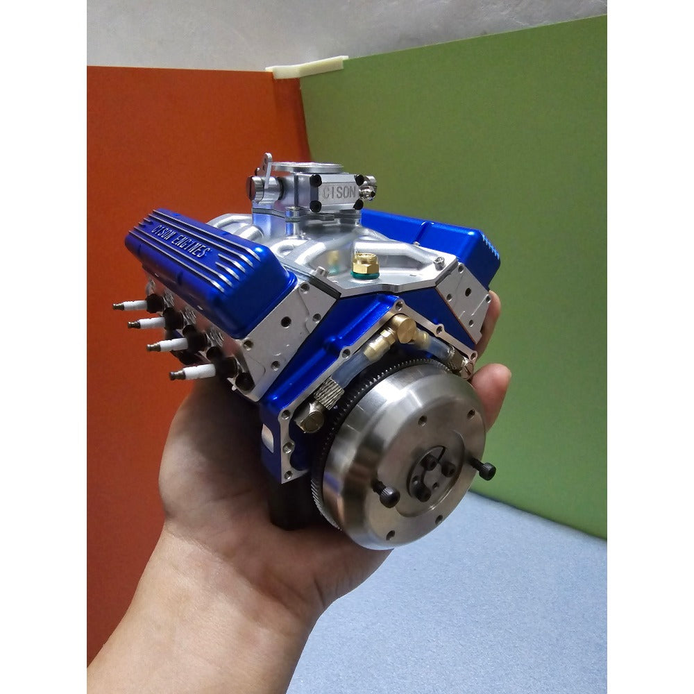 CISON V8 1/8 44CC Mini Gasoline Water-cooled Engine – VAJJEXRC