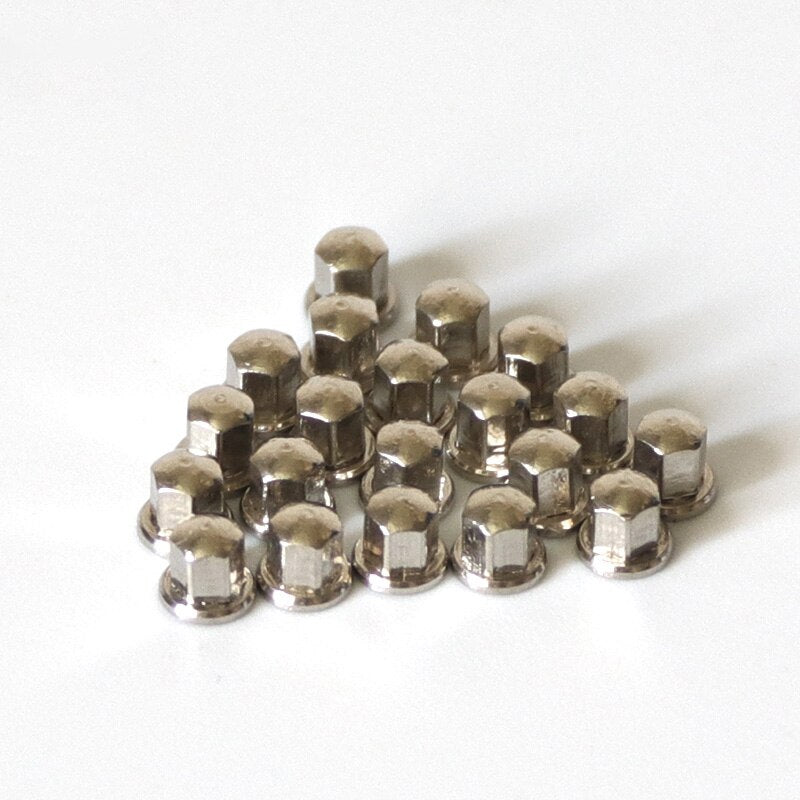 20pcs M2 Hub Wheel Nut for 1/14 Tamiya RC Truck Tipper SCANIA R620 770S ...