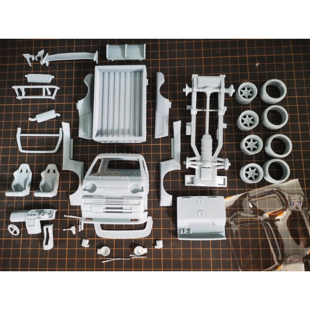 1/24 SUZUKI CARRY RB Wide Body Kit for Rc Drift Car – VAJJEXRC
