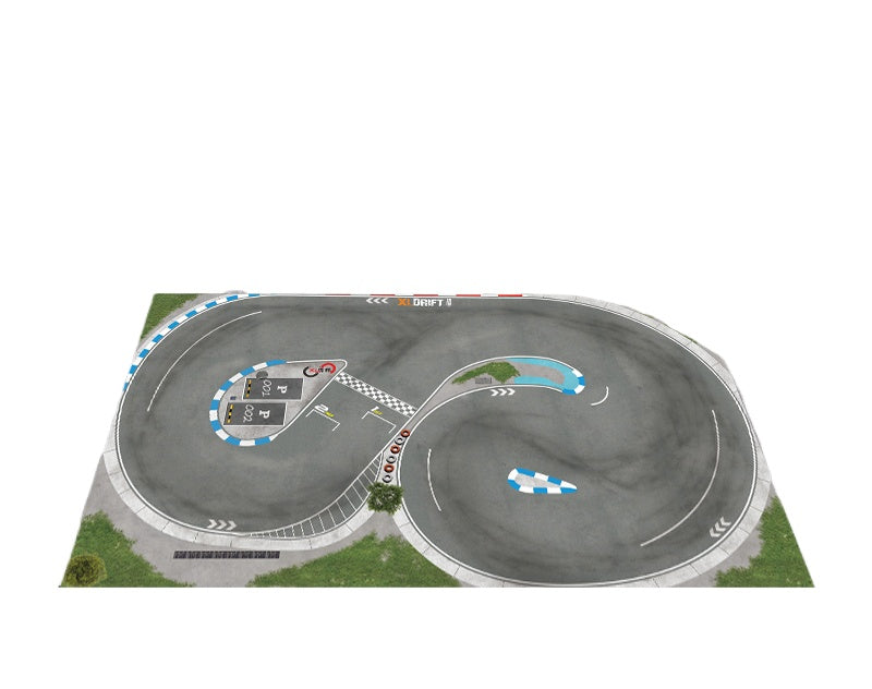 XLDRIFT MINIZ RW00 1/28 1/24 RC DRIFT CAR PVC Track Collection – VAJJEXRC