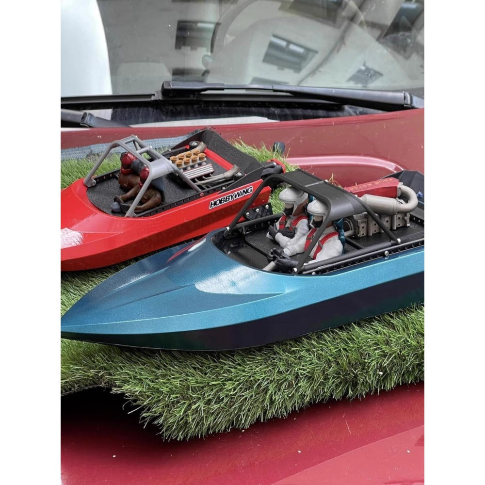 3D Printed Rc Racing Jet Boat Ragnarok with M-JET-35 Jet Pump 55CM ...