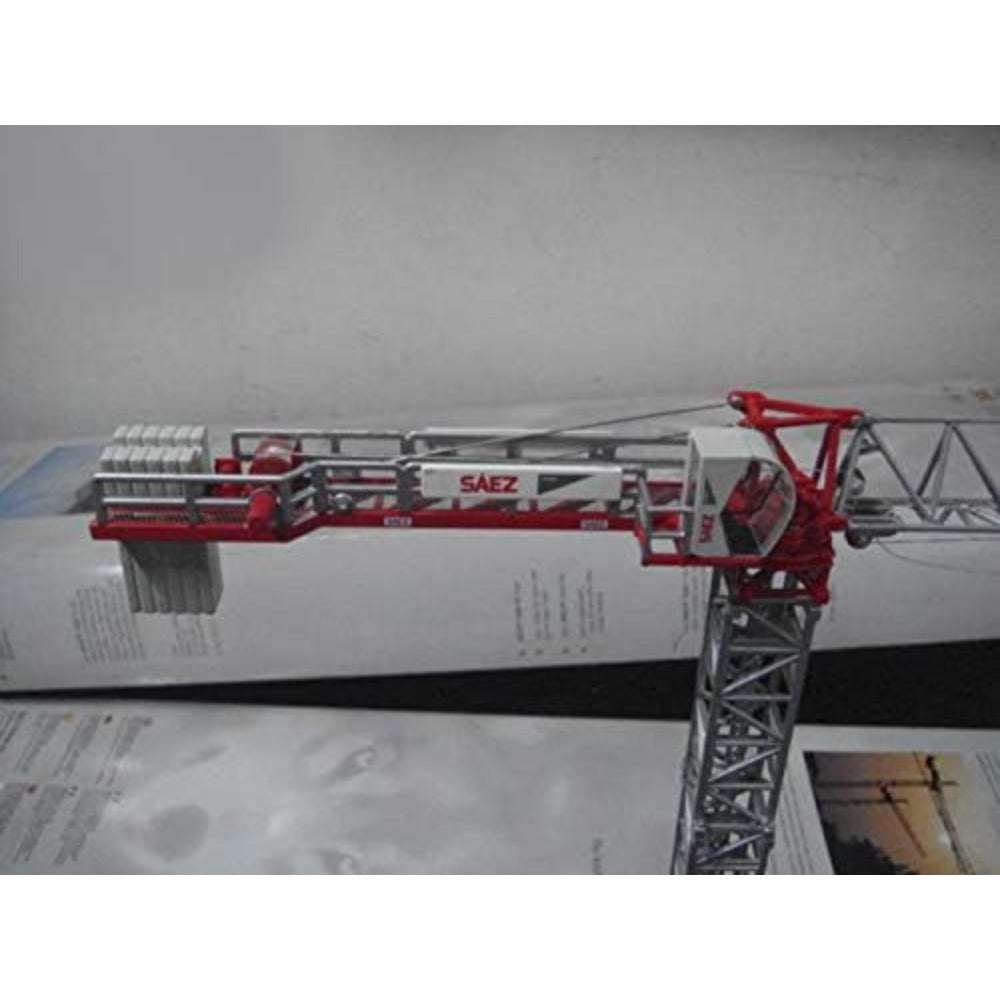 HO 1:87 SAEZ SL-55 Tower Crane Construction DieCast Model 80100 for ...