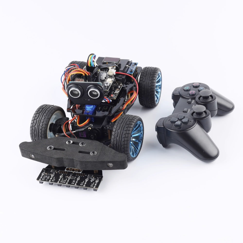 Ackermann Smart Remote Control Car Metal Chassis Arduino DIY Version ...