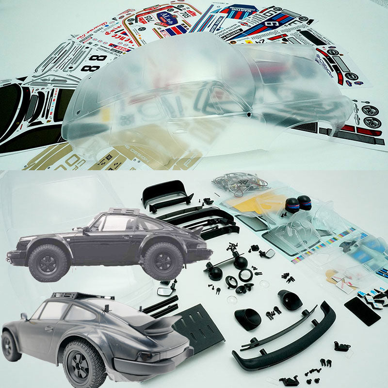 RZHOBBY WRC9 933 Dakar 1/10 RC Rally Car Transparent Body Set – VAJJEXRC