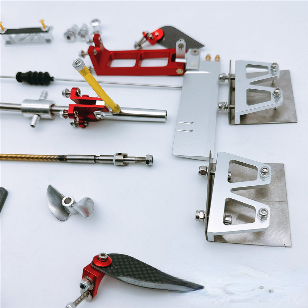 Rc Boat E36 Metal Water Suction Rudder Kit – VAJJEXRC