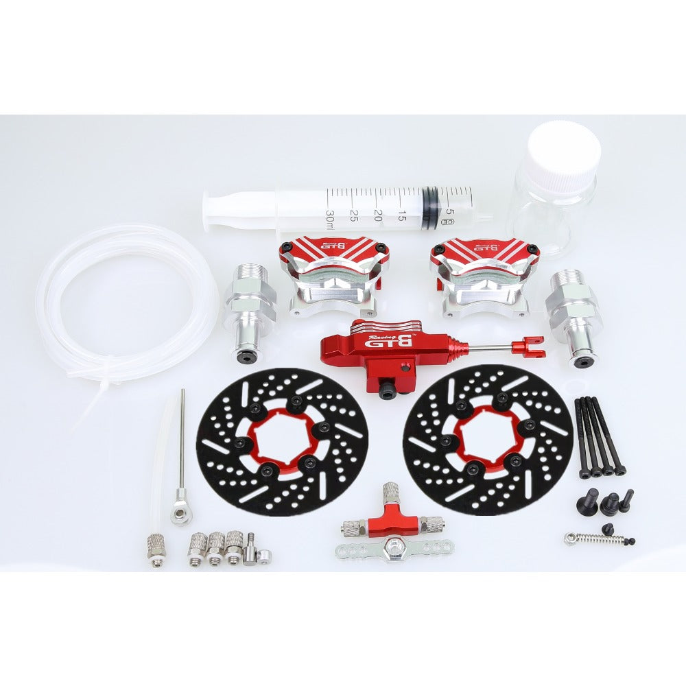 GTB Front Hydraulic Brake System for 1/5 KM HPI ROVAN Baja 5B Rc Car ...