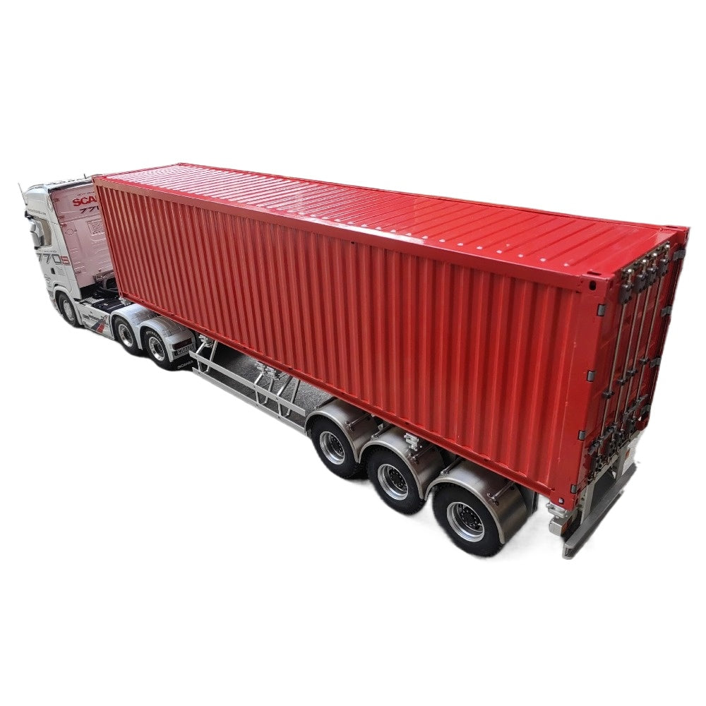 40ft Metal Container Model for Tamiya 1/14 Remote Control Tractor Trailer – VAJJEXRC