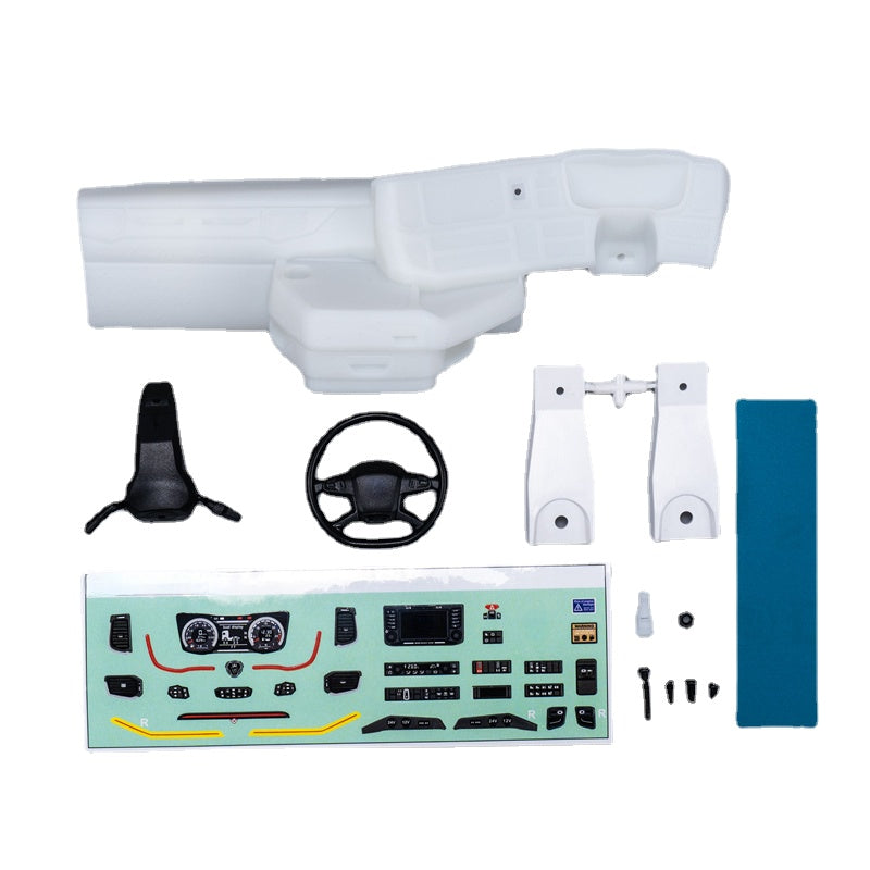 Right-hand Drive Center Console for 1/14 Tamiya Remote Controller ...