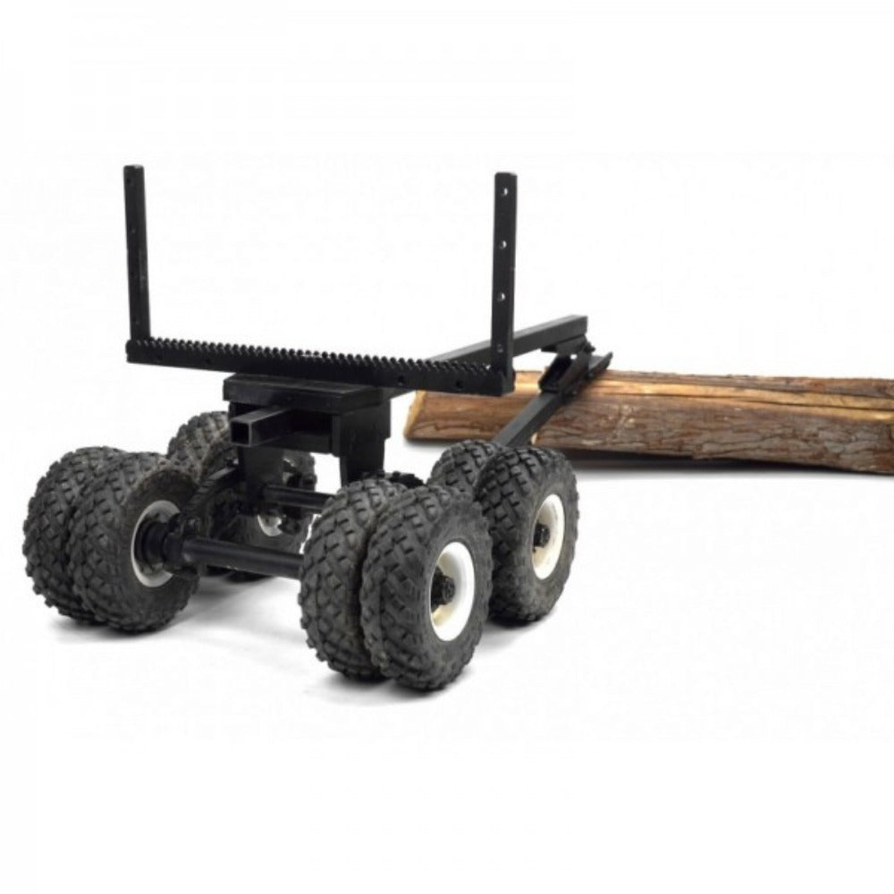 T835 log transporter TrailerMilitary METAL 8X8 8 wheels 8WD 6x6 6w ...