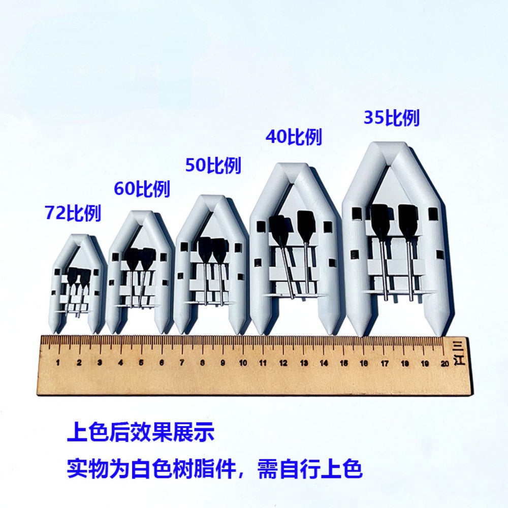 10pcs Miniature Scale Plastic Lifeboat Model – VAJJEXRC