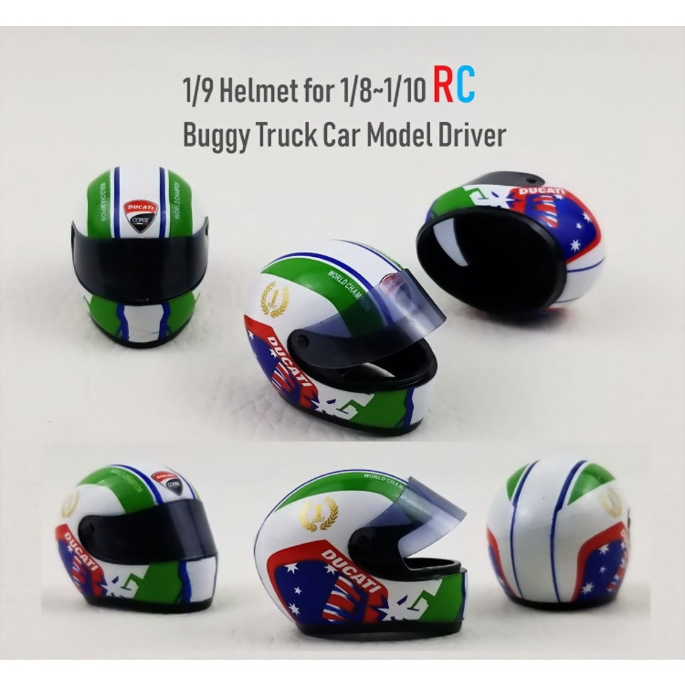 1/10 RC Climbing Car Simulation Driver Doll with Helmet Model – VAJJEXRC
