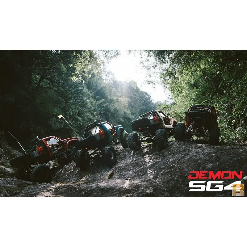 CROSS RC 1/10 SG4 SR4 4X4 4WD DEMON Rc Crawler Car KIT – VAJJEXRC