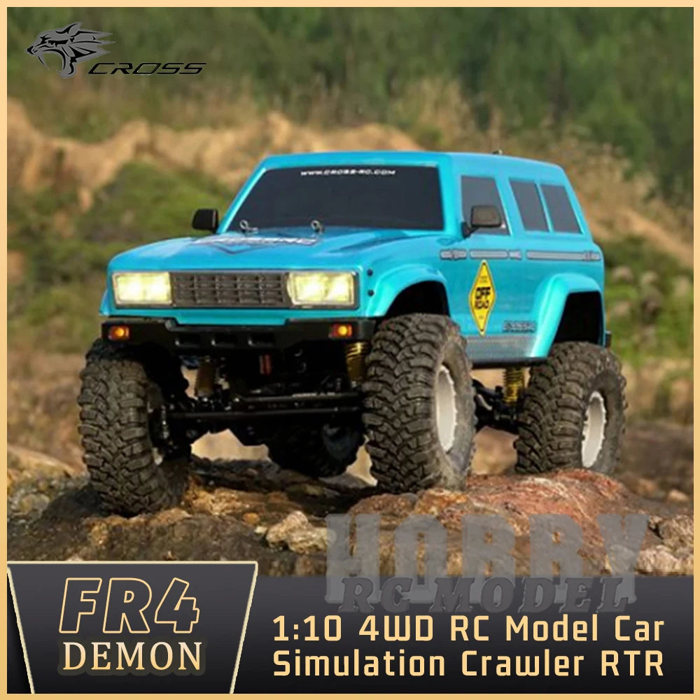 CROSSRC 1/10 RC Car Crawler DEMON FR4 4WD RTR – VAJJEXRC