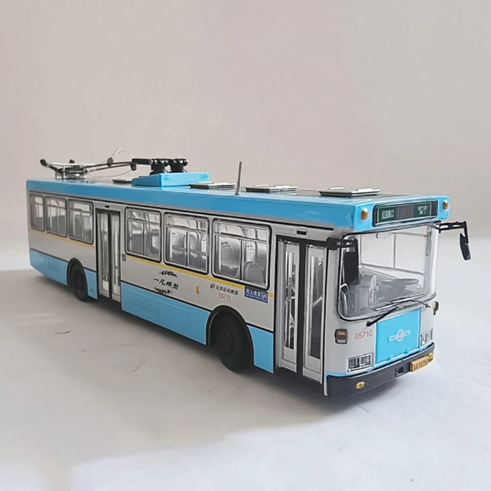 1:64 BJDWG120AC L Diecast Metal Trolleybus Model – VAJJEXRC
