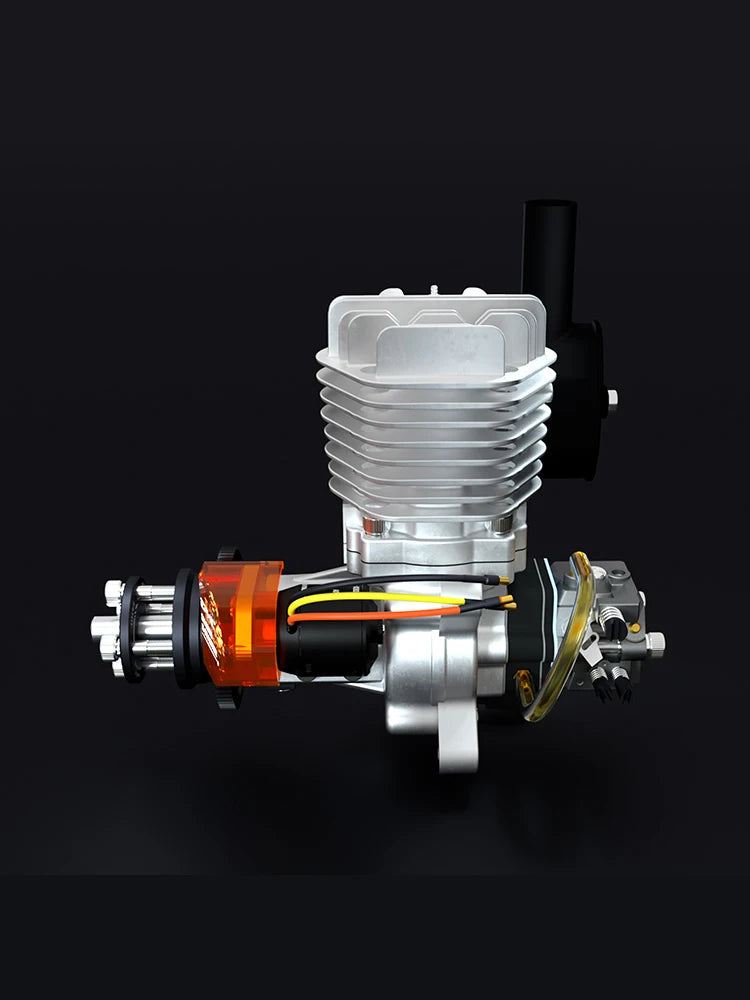 EPHIL XG-38cc-S PRO Aircraft Model Gasoline Engine Electric Start ...