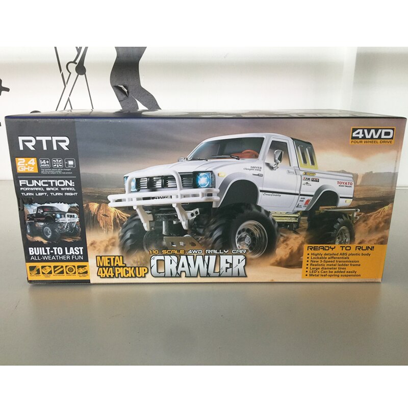 HG P407 RC Car 1/10 4WD Pickup Truck Climbing Car RTR – VAJJEXRC