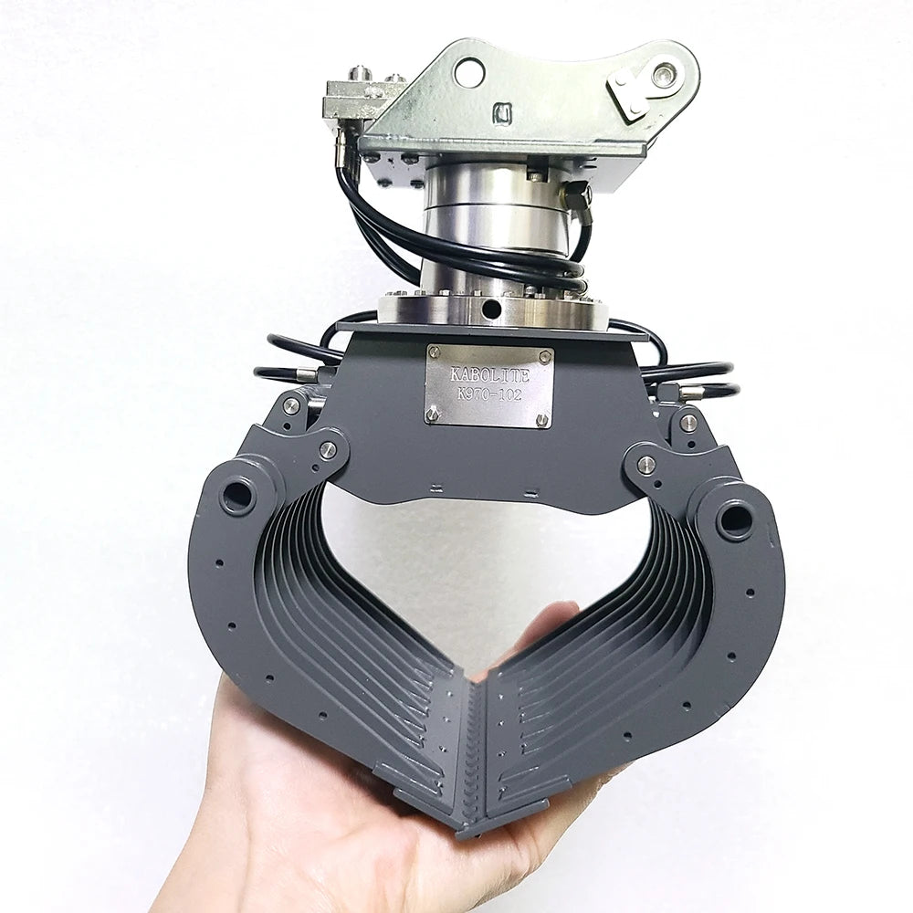 Hydraulic Claw Bucket Hydraulic Clamp for 1/14 RC Hydraulic Excavator ...