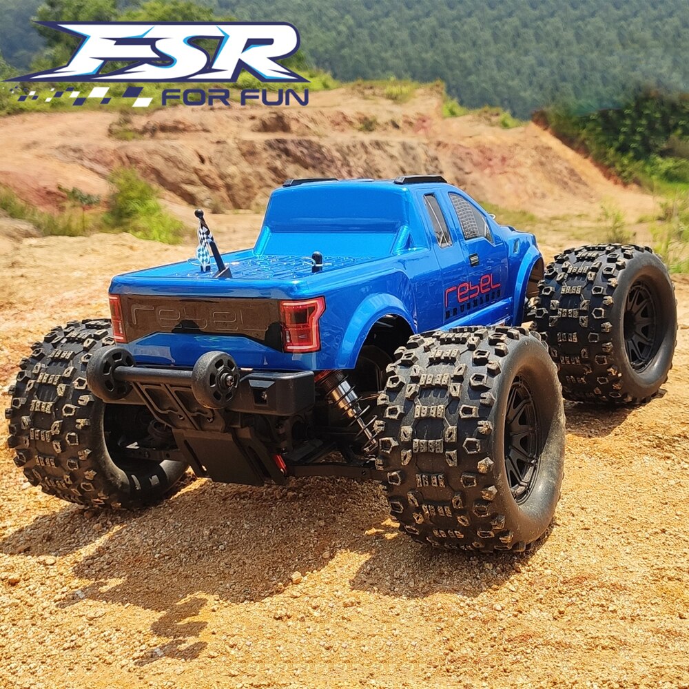 1/10 FSR Brushless Bigfoot Off-road Rc Climbin Car Rtr – VAJJEXRC