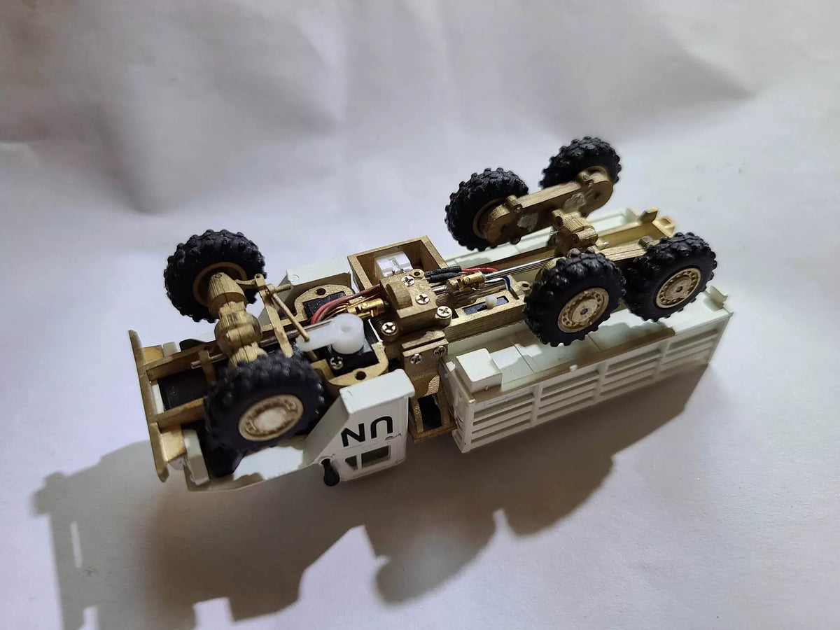 1/87 Ural 6x6 Brass Chassis Static Refitted RC – VAJJEXRC