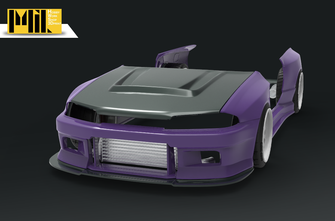 1/24 R32 PISTONZERO 3D PRINT OP PART FOR TAMIYA – VAJJEXRC