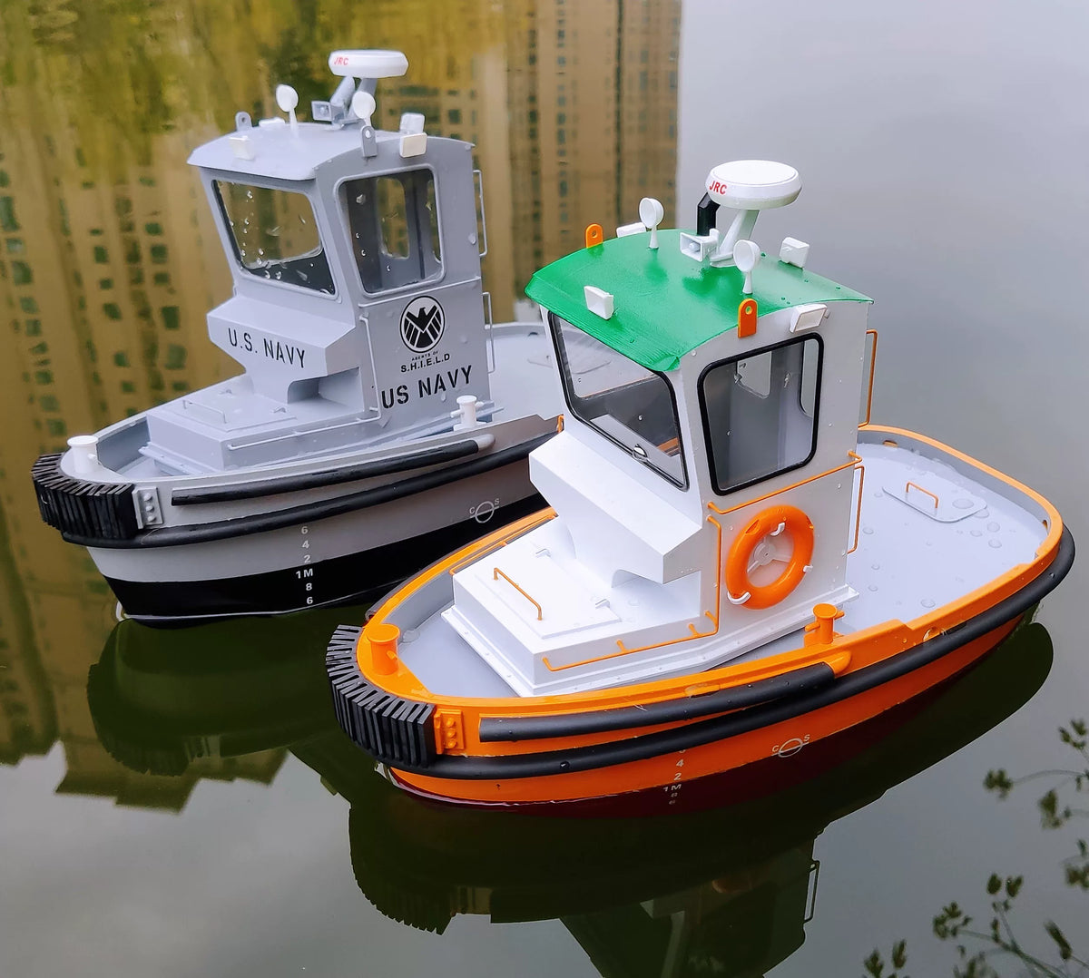 1/18 3D Printed Plastic Rc US Navy Beaver Tugboat KIT – VAJJEXRC