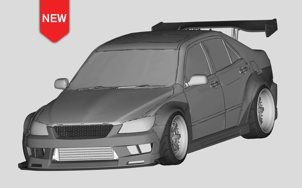 1/24 IS200 ALTEZZA ERP 3d print op parts for fujimi – VAJJEXRC