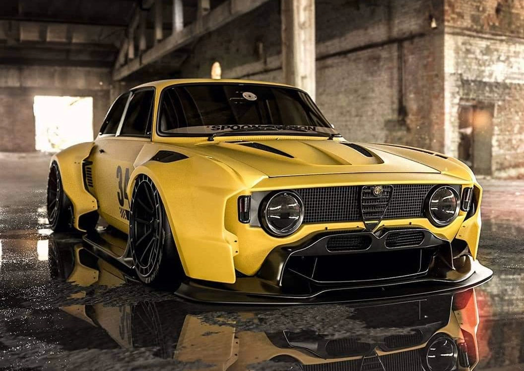 1/24 rc drift car body shell GTA wide body modification for tamiya ...