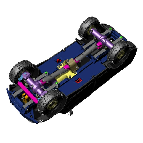 Kamaz Dakar 1/64 Micro Rc Car Kit RTR – VAJJEXRC