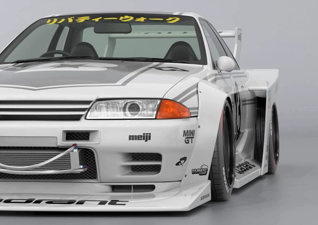 1/24 R32 LBS resin wide body modification for tamiya – VAJJEXRC