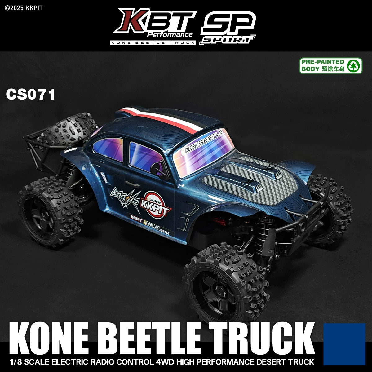 KKPIT 1/8 color KBT SP rc car KIT – VAJJEXRC