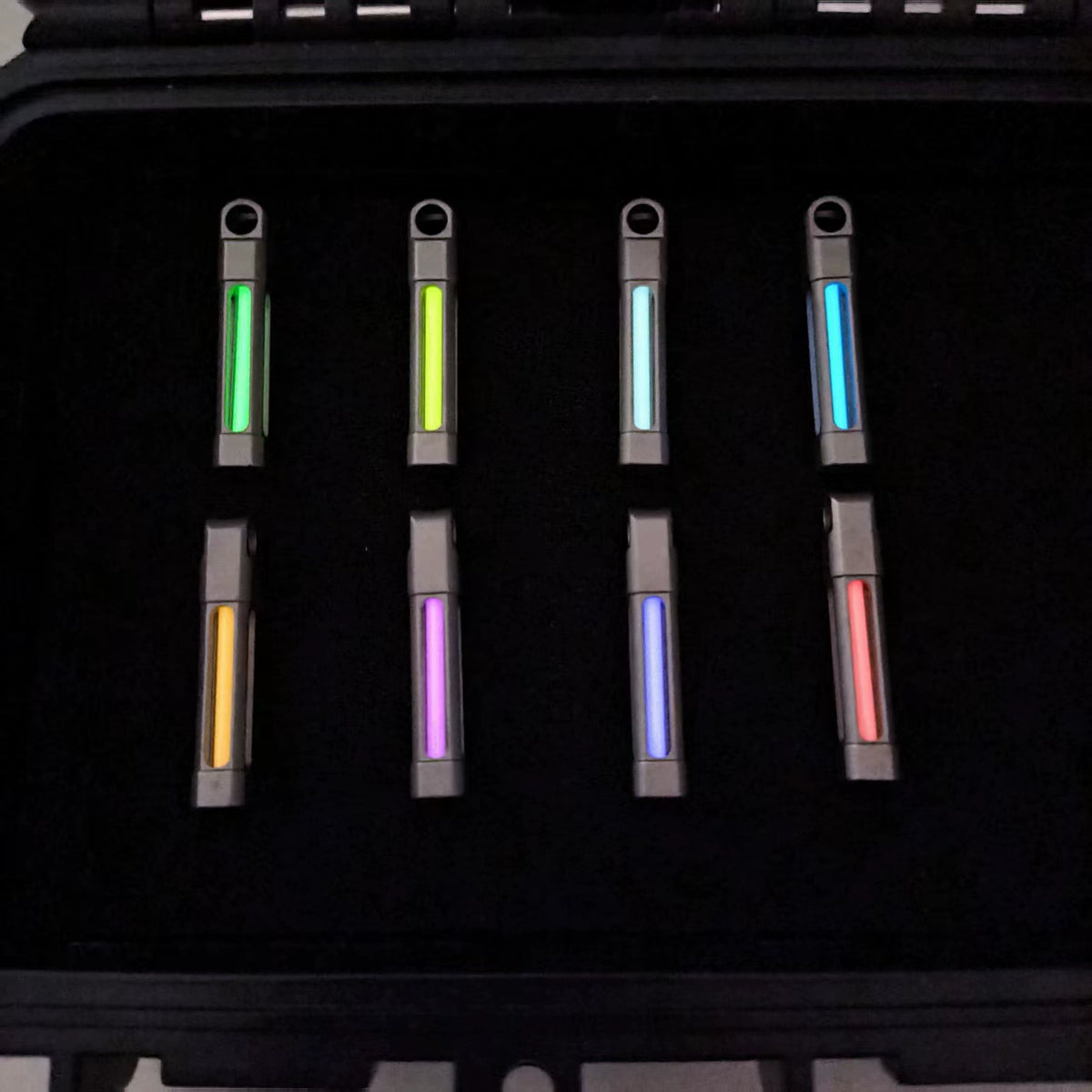 TC4 Titanium Alloy Shell Self-luminous Tritium Keychain – VAJJEXRC