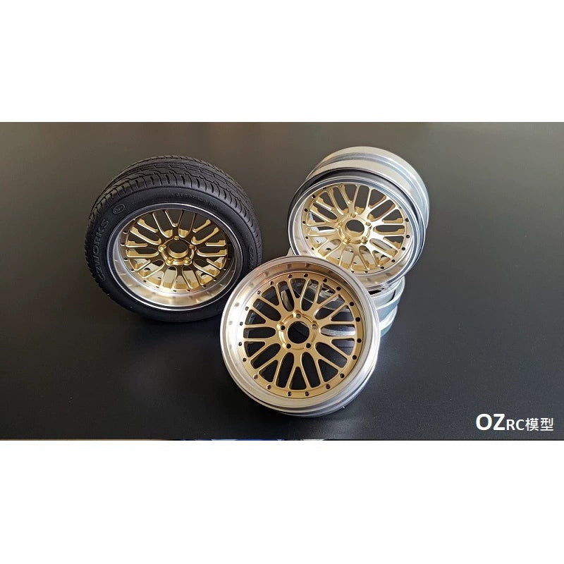 CAPO CD15829 GTR R34 RC CAR LM Style Metal Wheel Tires OP PART – VAJJEXRC