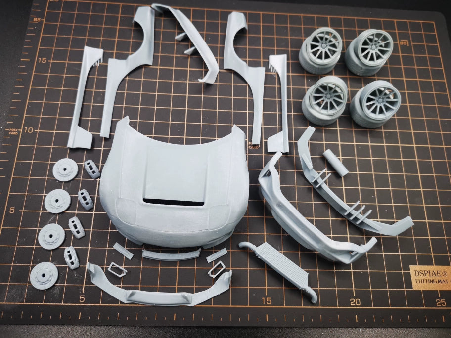 1/24 Rc Drift Car Tamiya 24116 RX7 FD Hycade 3d Printing Retrofit Part ...