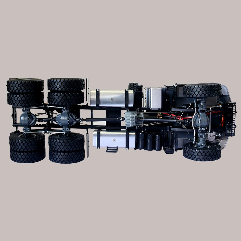 JDM-157 1/14 6x6 Metal Chassis Remote Control Off-Road Trailer RTR ...