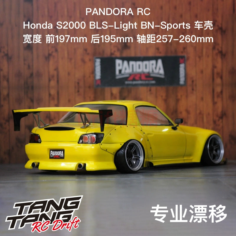 Drift car shell HONDA S2000 BN Sports RC 1/10 Drift Car – VAJJEXRC