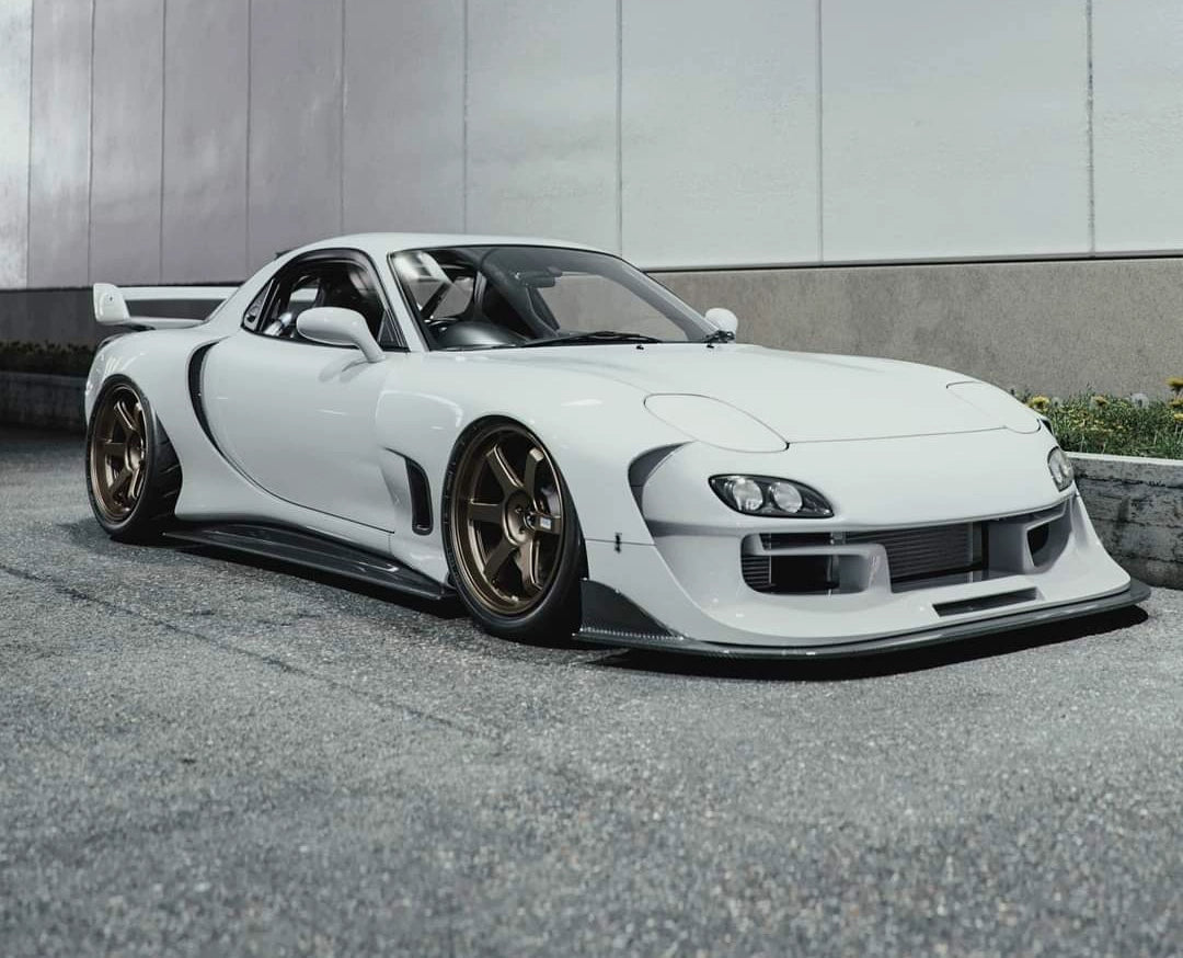 1/24 RC DRIFT CAR FD3S RX7 LTO 3D Printed Parts for Tamiya – VAJJEXRC