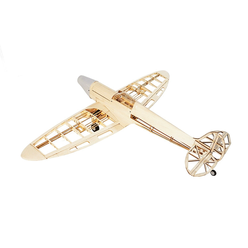 WWII British RC fixed-wing balsa assembled aircraft kit with skin ...