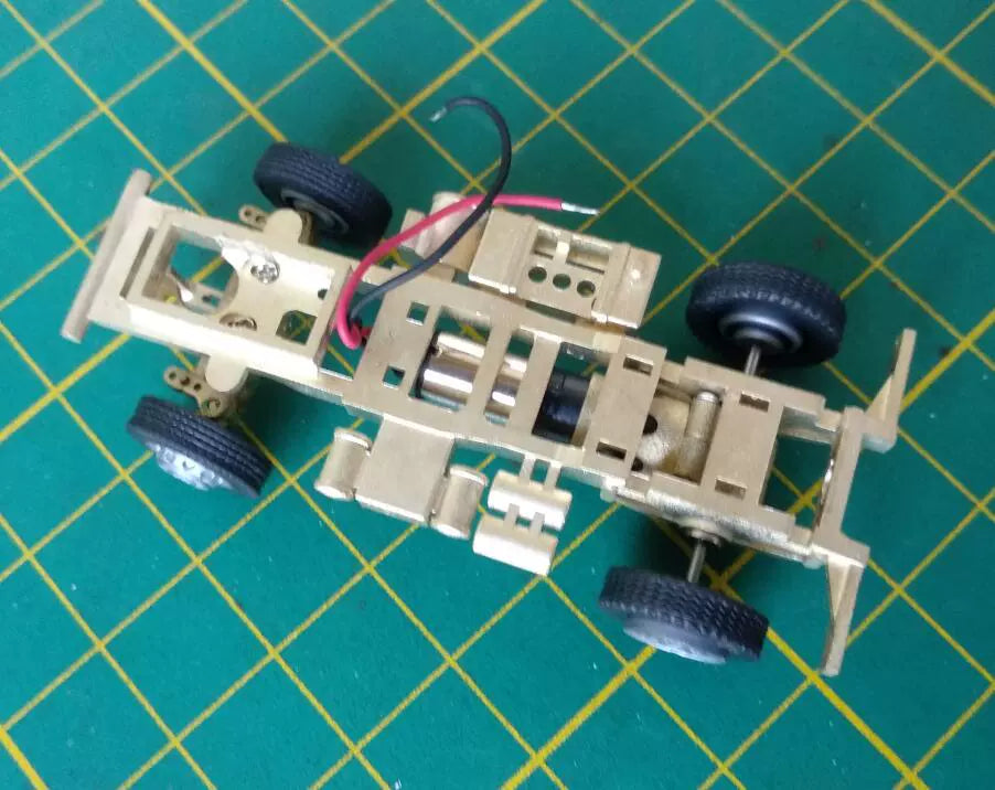 1/87 Static To RC Tractor Brass Frame Kit Wheelbase 39.5mm – VAJJEXRC