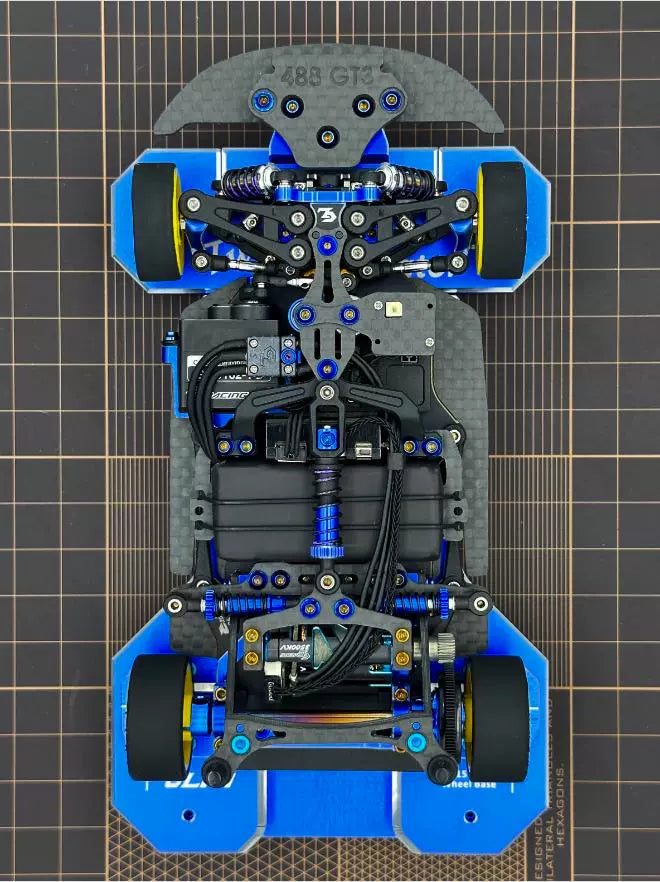 GL RACING 1/24 RWD RC DRIFT CAR GTR OP PART – VAJJEXRC