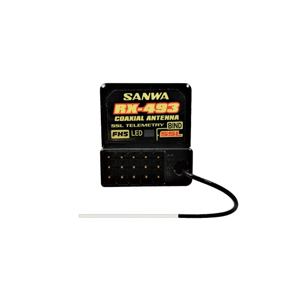 SANWA M17 Limited Edition Remote Control Transmitter with RX-493 Recei ...