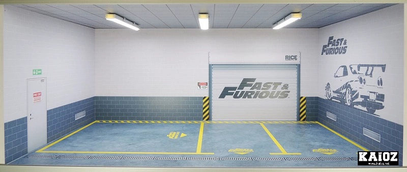 Capo Cub1 Cub2 1/18 rc car Repair Shop Scene Garage Model 59cm x 36cm ...