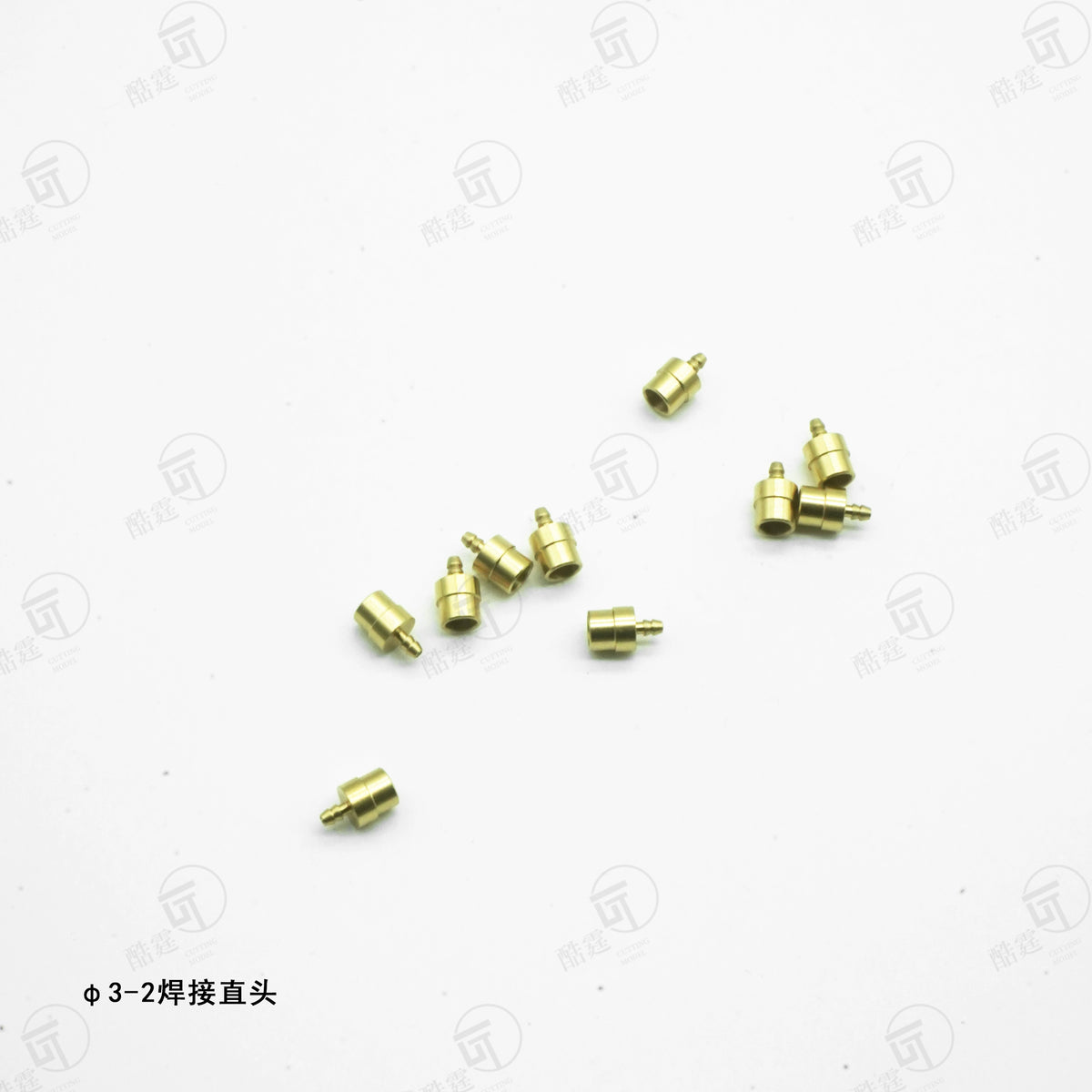 CUT Remote Control Hydraulic Excavator Welding Brass Nozzle M2/M3/M4 ...